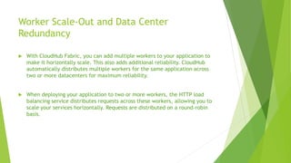 Cloud hub scalability and availability | PPT