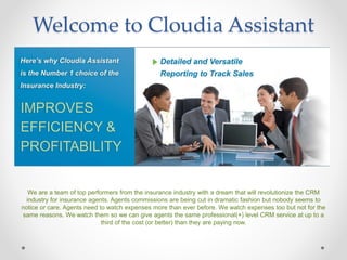 Cloudia Assistant Presentation | PPSX