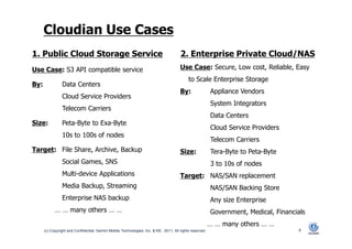 Cloudian at cassandra conference in tokyo | PDF