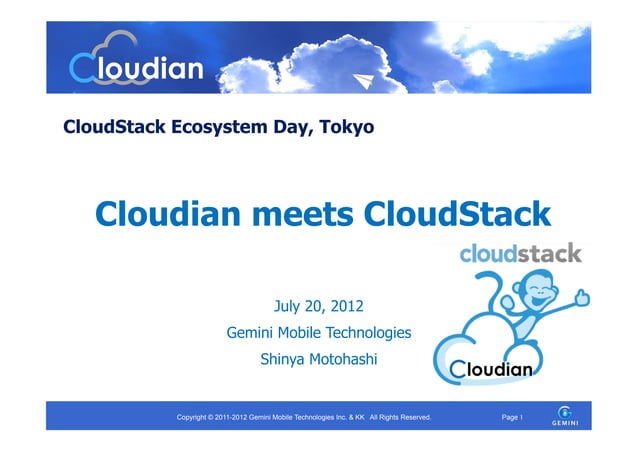 Cloudian meets CloudStack | PDF | Cloud Computing | Internet
