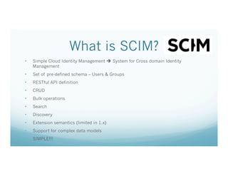 Cloud identity management meetup 150108 | PPT