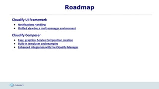 Cloudify 4.2 Webinar - Agility & Control | PPT
