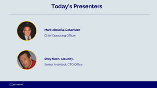 Cloudify: Open vCPE Design Concepts and Multi-Cloud Orchestration | PPT