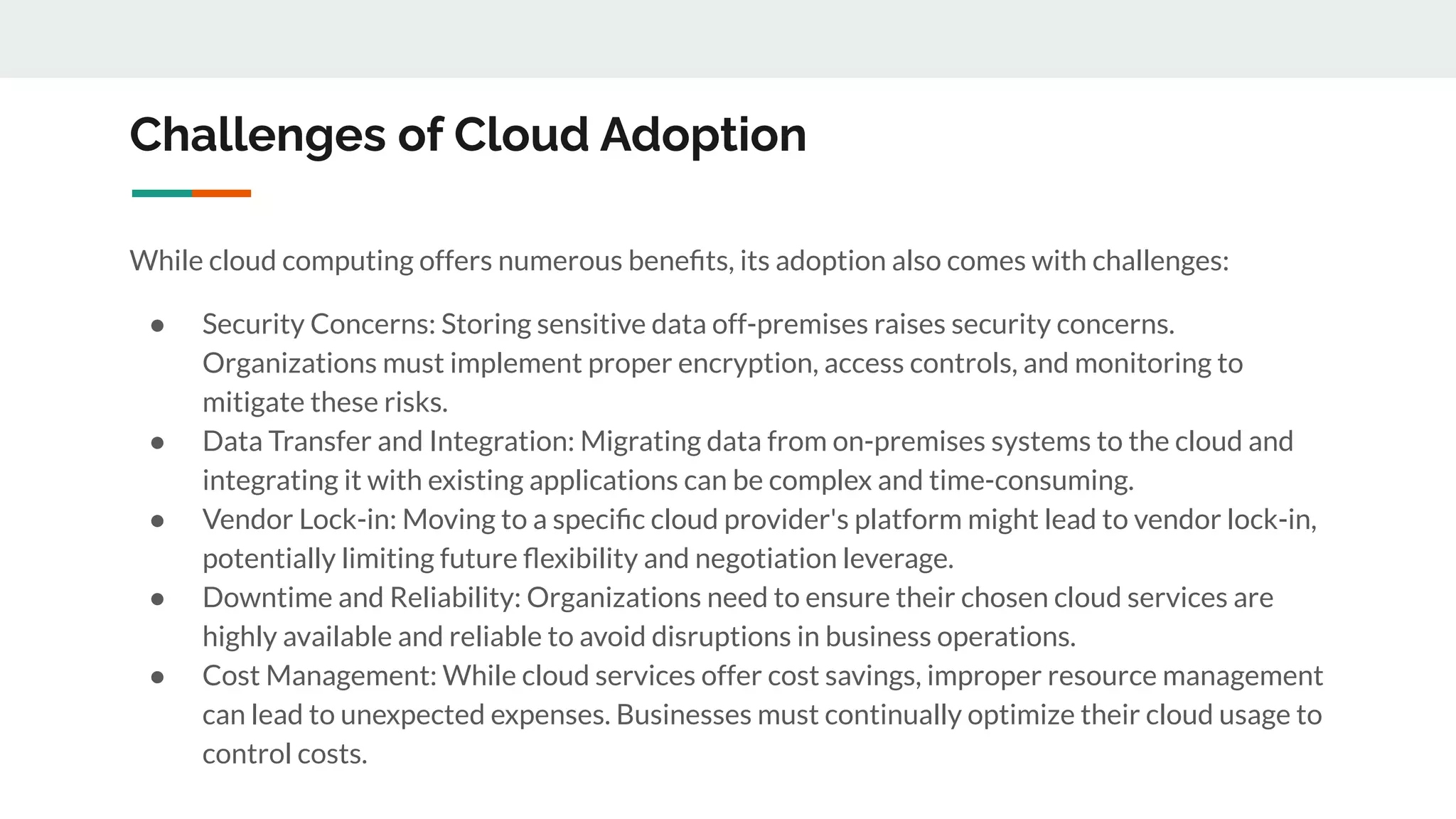 Leveraging Cloud Computing For Seamless Digital Transformation Ppt
