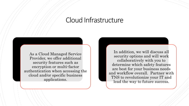 Cloud Managed Services: Cloud Infrastructure | PPT Cloud Managed Services: Cloud Infrastructure | PPT