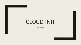 Cloudinit | PDF