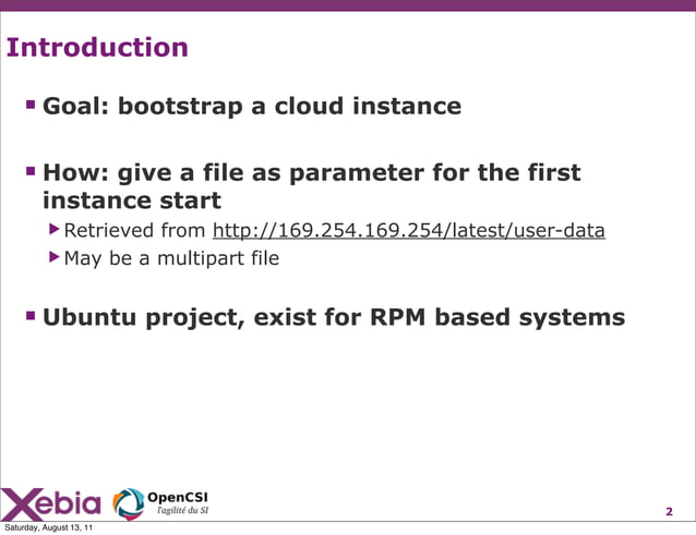 CloudInit Introduction | PDF