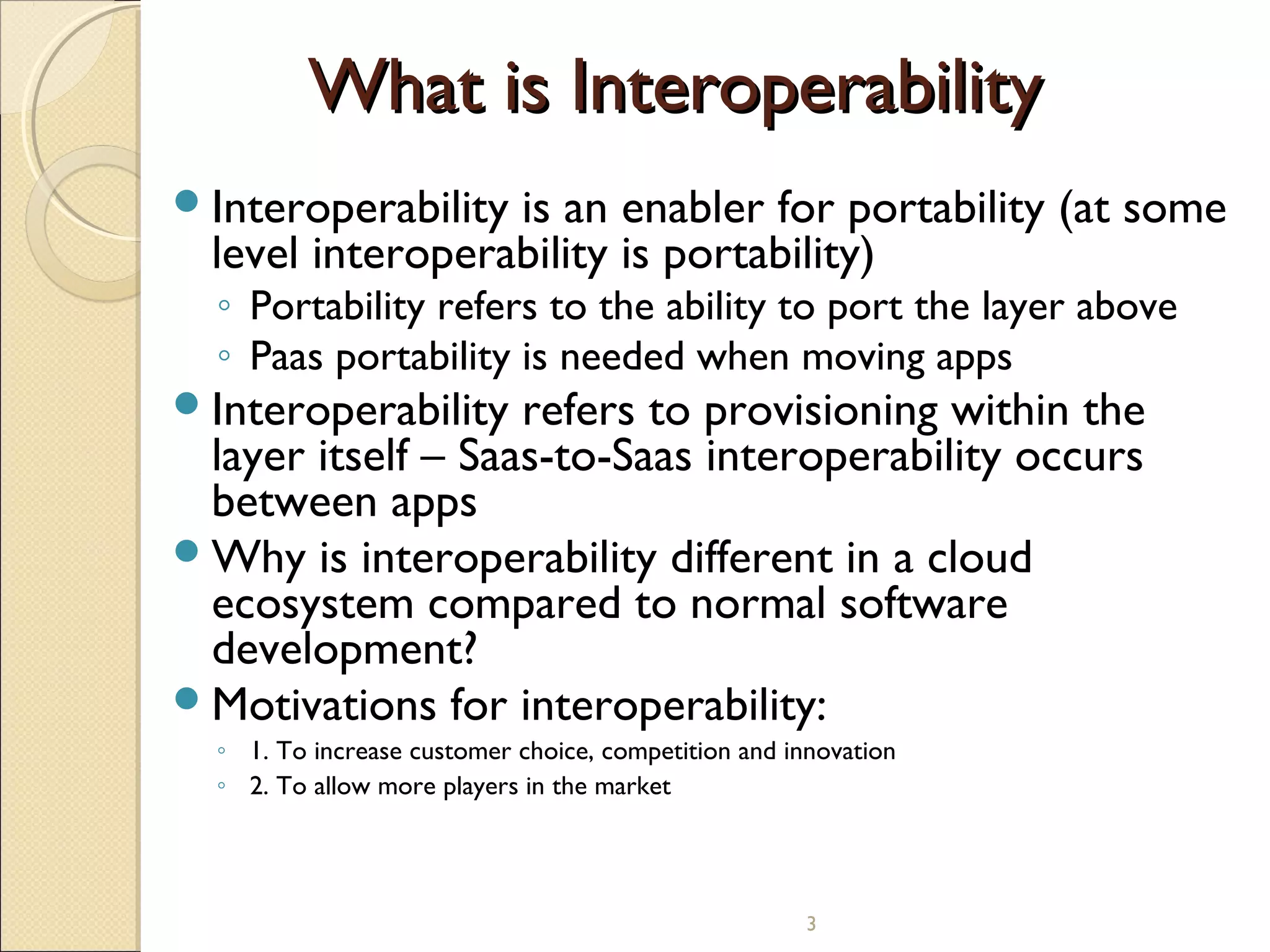Cloud interoperability | PPT