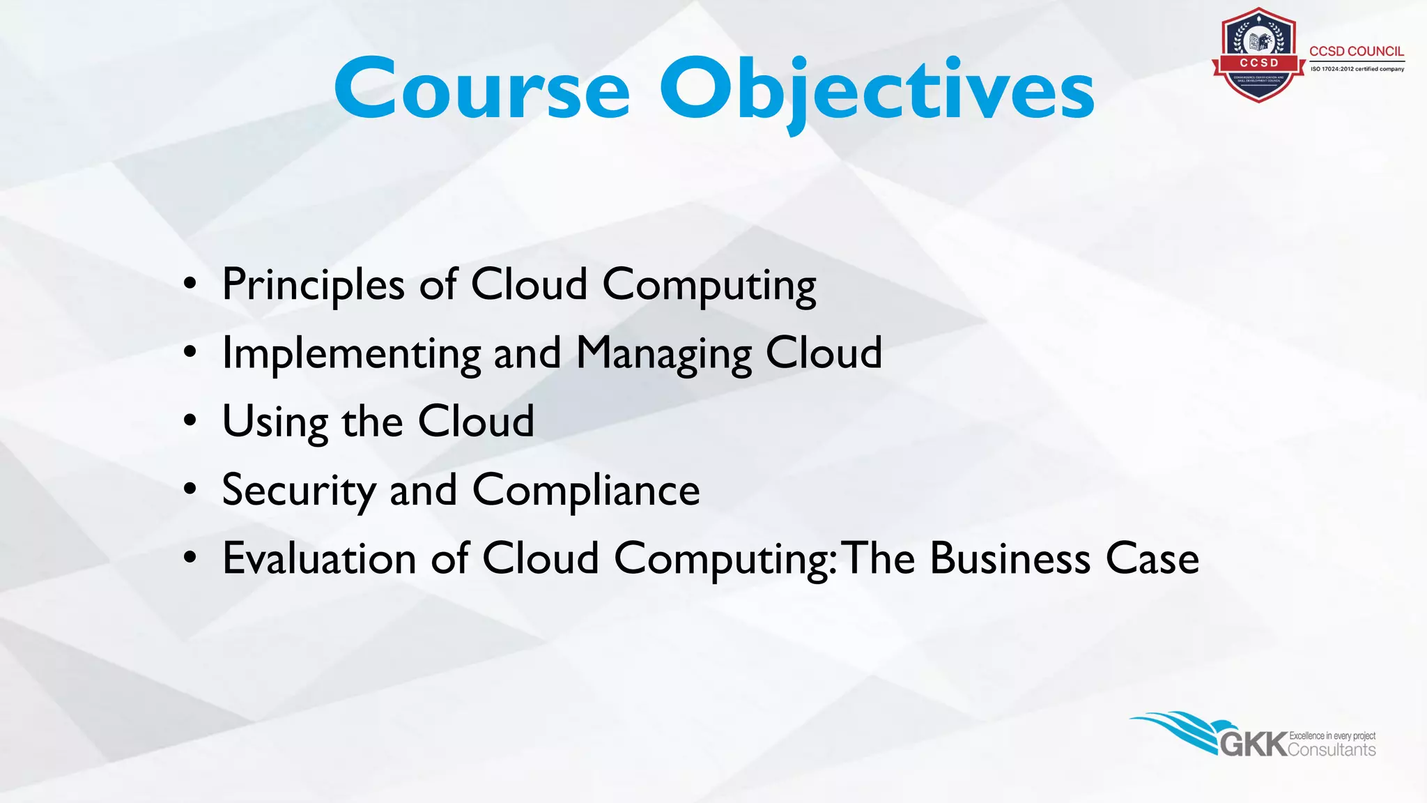 Overview Cloud Technology Associate | PPT