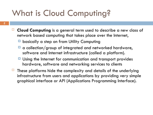cloudintro-lec01 untuk lecturing session | PPT