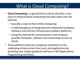 Cloud introduction | PPT