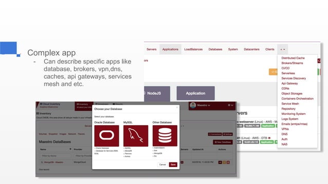 Cloud inventory analytics Maestro server | PPT