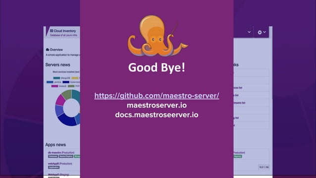 Cloud inventory analytics Maestro server | PPT
