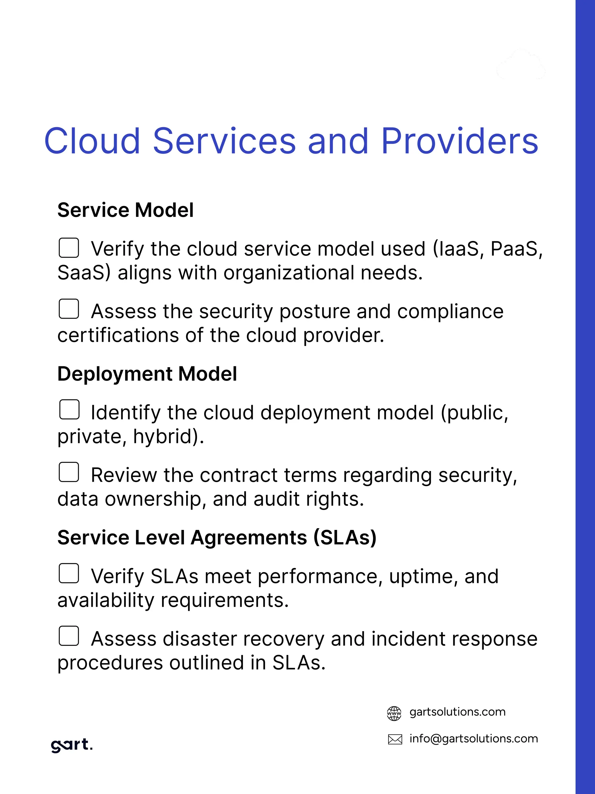 Cloud IT Infrastructure Audit by Gart Solutions | PDF