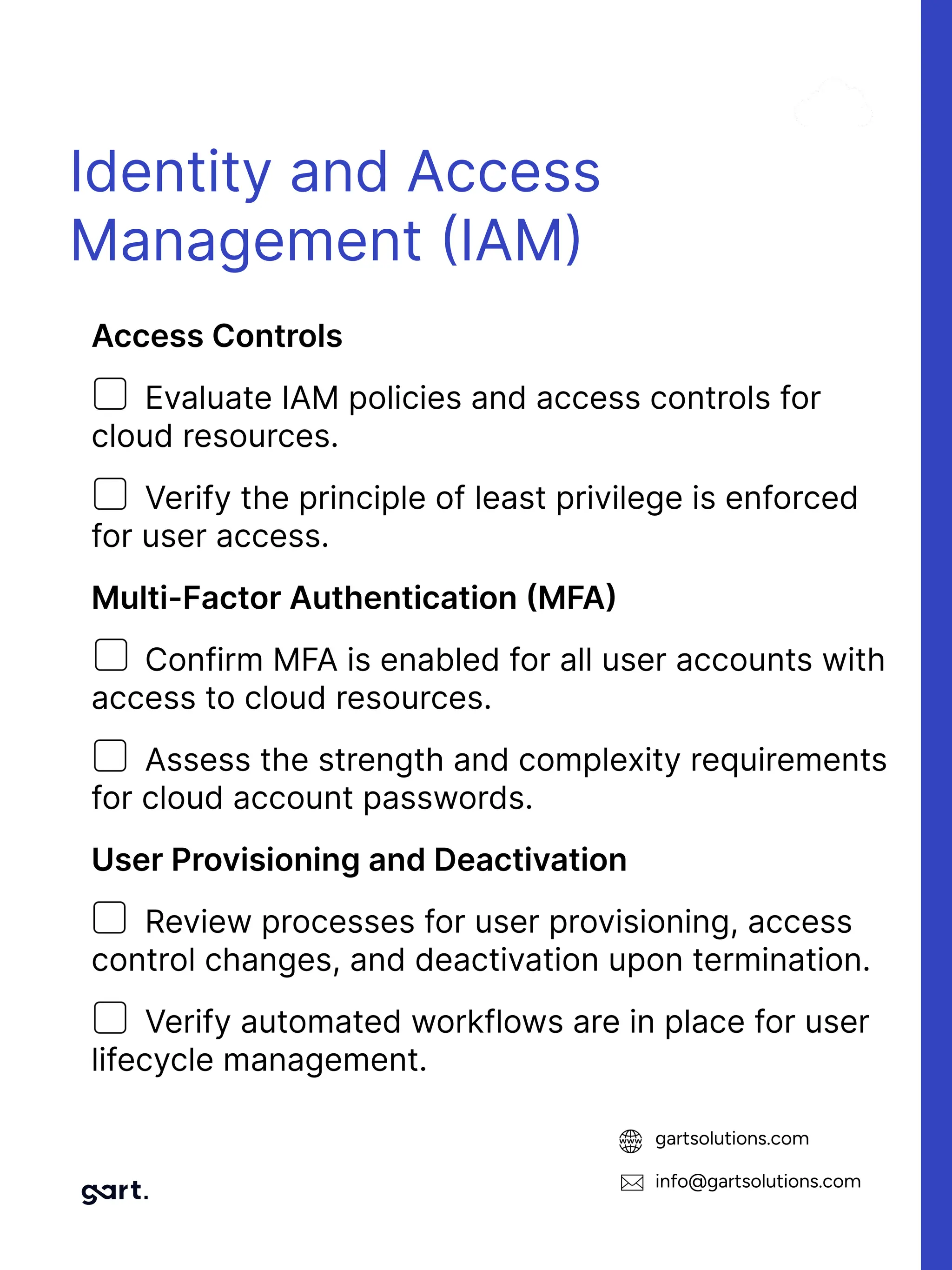 Cloud IT Infrastructure Audit by Gart Solutions | PDF
