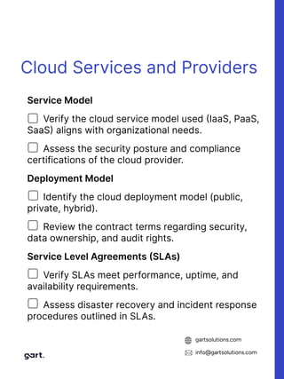 Cloud IT Infrastructure Audit by Gart Solutions | PDF