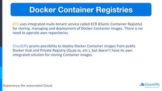 Cloudjiffy vs Amazon ECS | PPT
