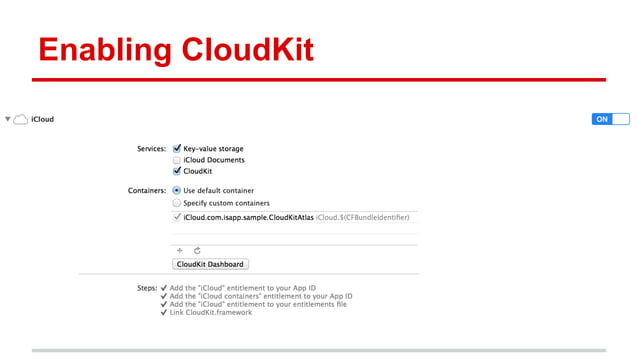 CloudKit | PPT