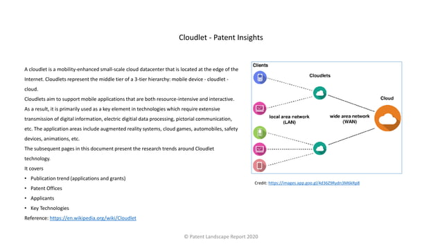 Cloudlet - Patent Insights | PPT