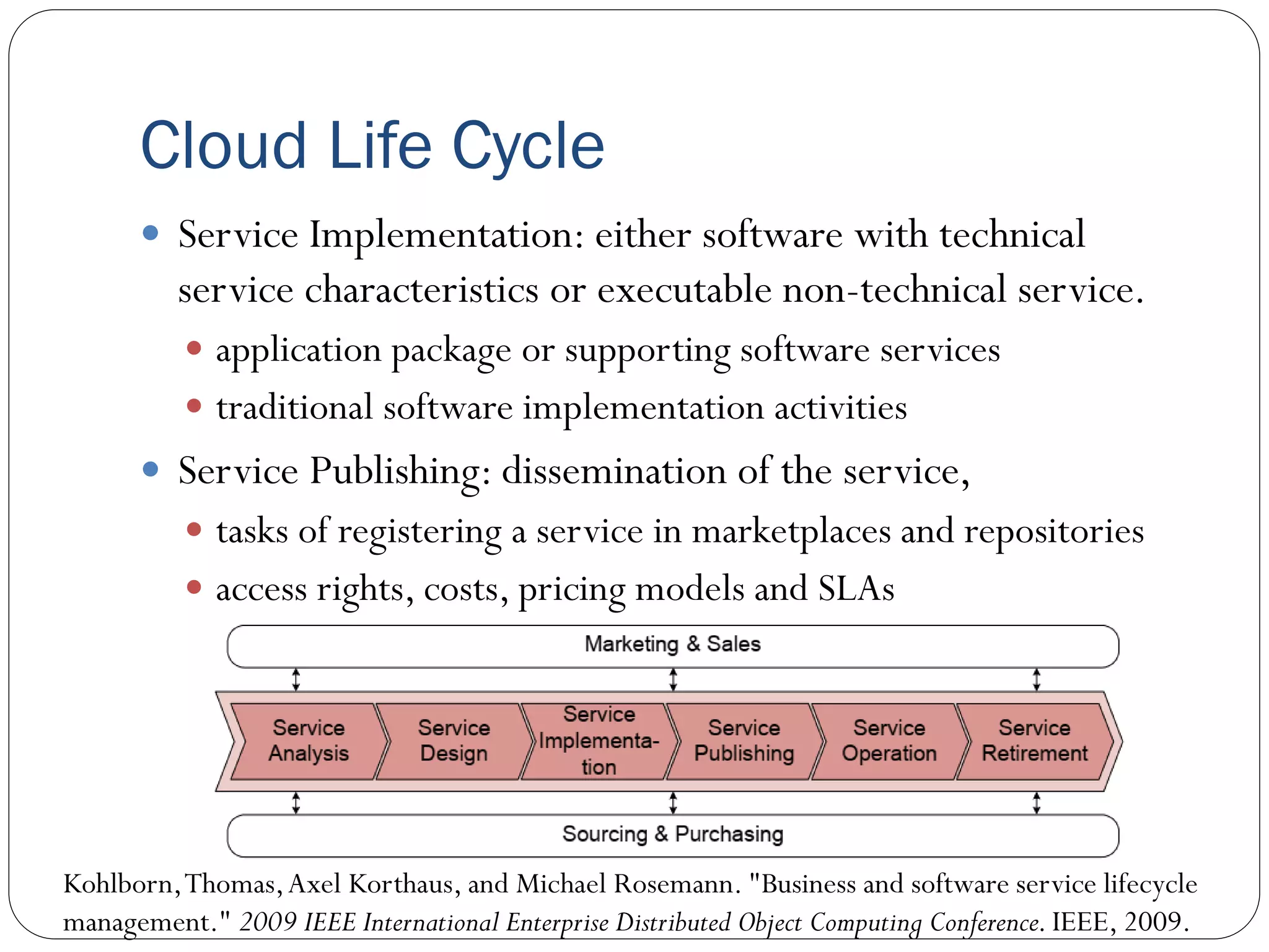 Cloud Service Life-cycle Management | PDF