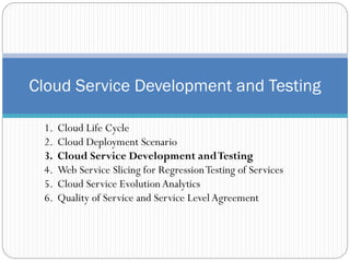 Cloud Service Life-cycle Management | PDF