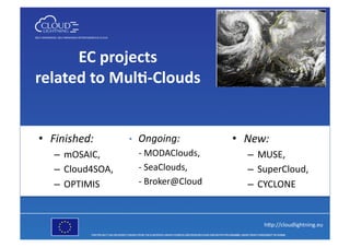 CloudLightning - Multiclouds: Challenges and Current Solutions | PPT