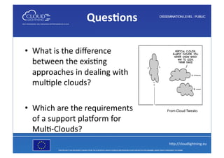 CloudLightning - Multiclouds: Challenges and Current Solutions | PPT