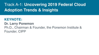 Cloud Management in the U.S. Federal Government | PPT