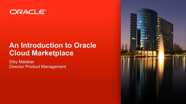Oracle Cloud Marketplace | PPT