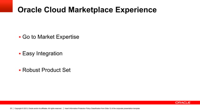 Oracle Cloud Marketplace | PPT