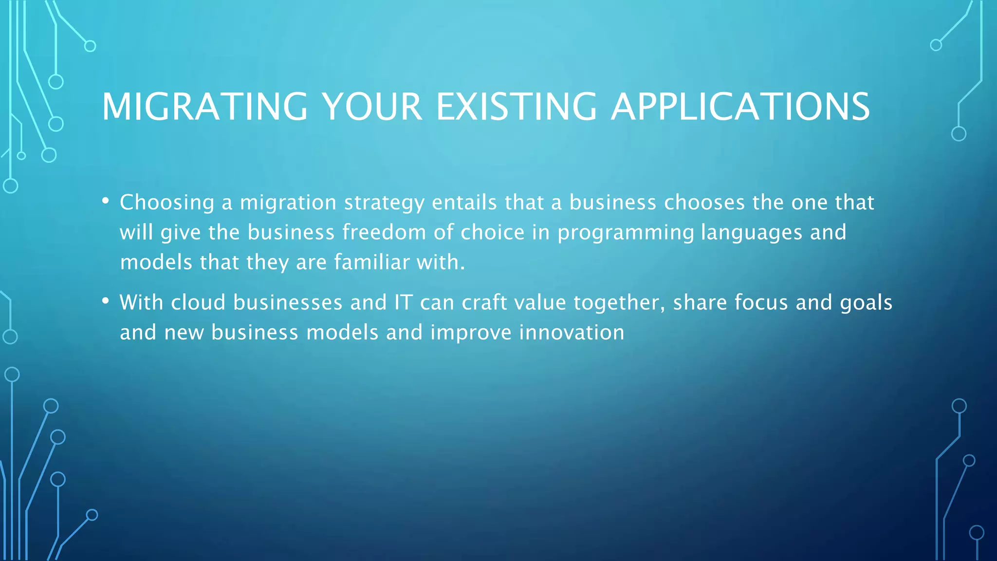 Cloud migration | PPTX