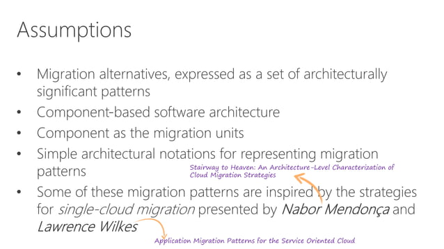 Cloud Migration Patterns: A Multi-Cloud Architectural Perspective | PDF | Cloud Computing | Internet