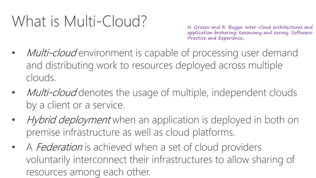 Cloud Migration Patterns: A Multi-Cloud Architectural Perspective | PDF | Cloud Computing | Internet