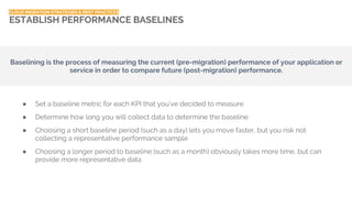 Cloud Migration Strategy and Best Practices | PDF
