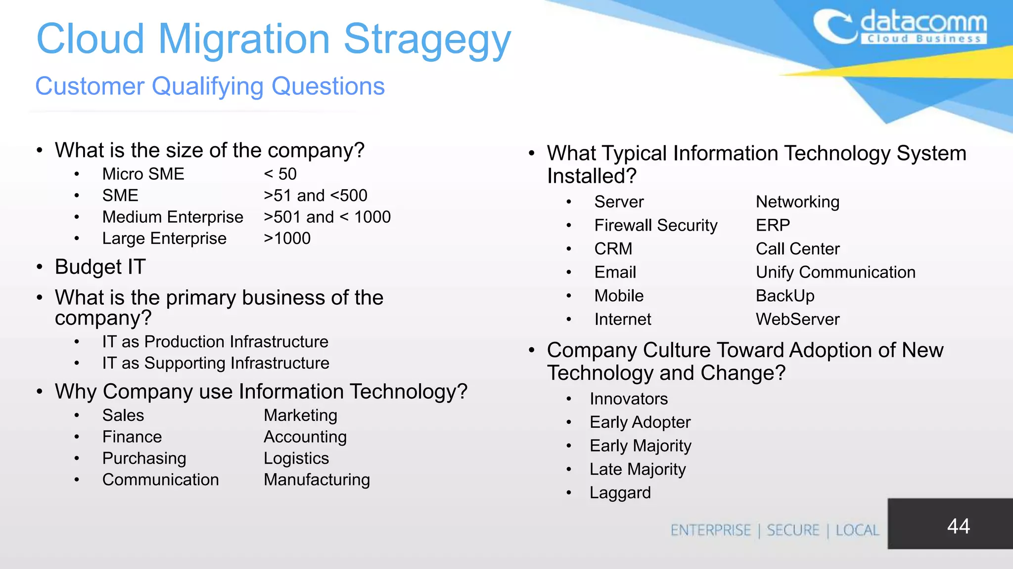 Cloud Migration Strategy Framework | PPTX | Cloud Computing | Internet