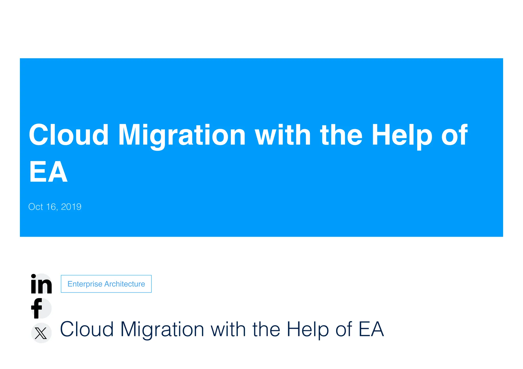 Cloud Migration with the Help of EA - Bizzdesign.pdf