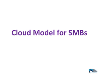 Cloud Model for SMB | PPT