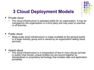 Cloud models and platforms | PPT