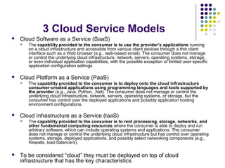 Cloud models and platforms | PPT