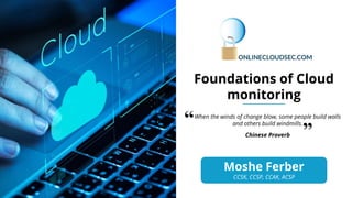 Foundations of cloud security monitoring | PPTX | Cloud Computing ...