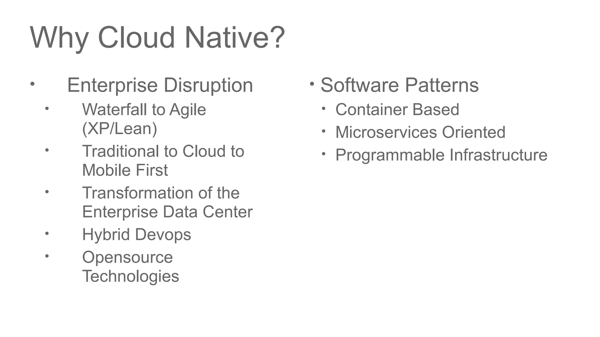 Cloud native | PPT