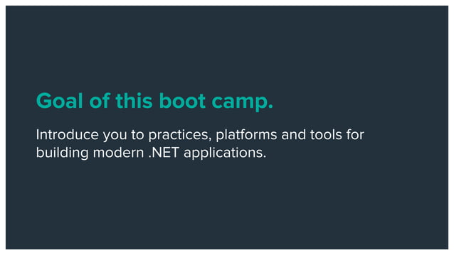 .NET Cloud-Native Bootcamp Minneapolis | PPT