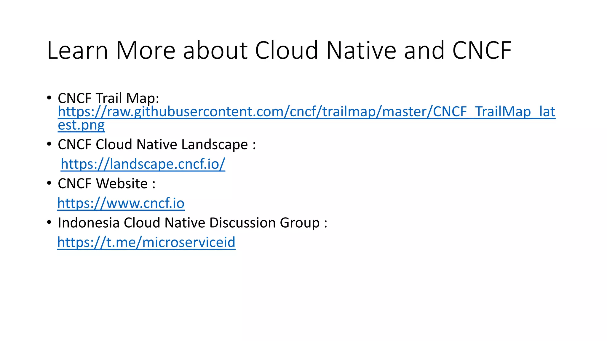 Intro - Cloud Native | PDF