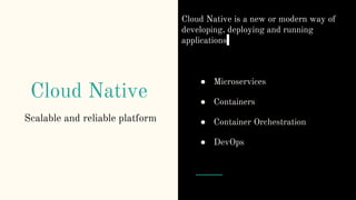 Cloud Native AI Introduction, Challenges | PPT