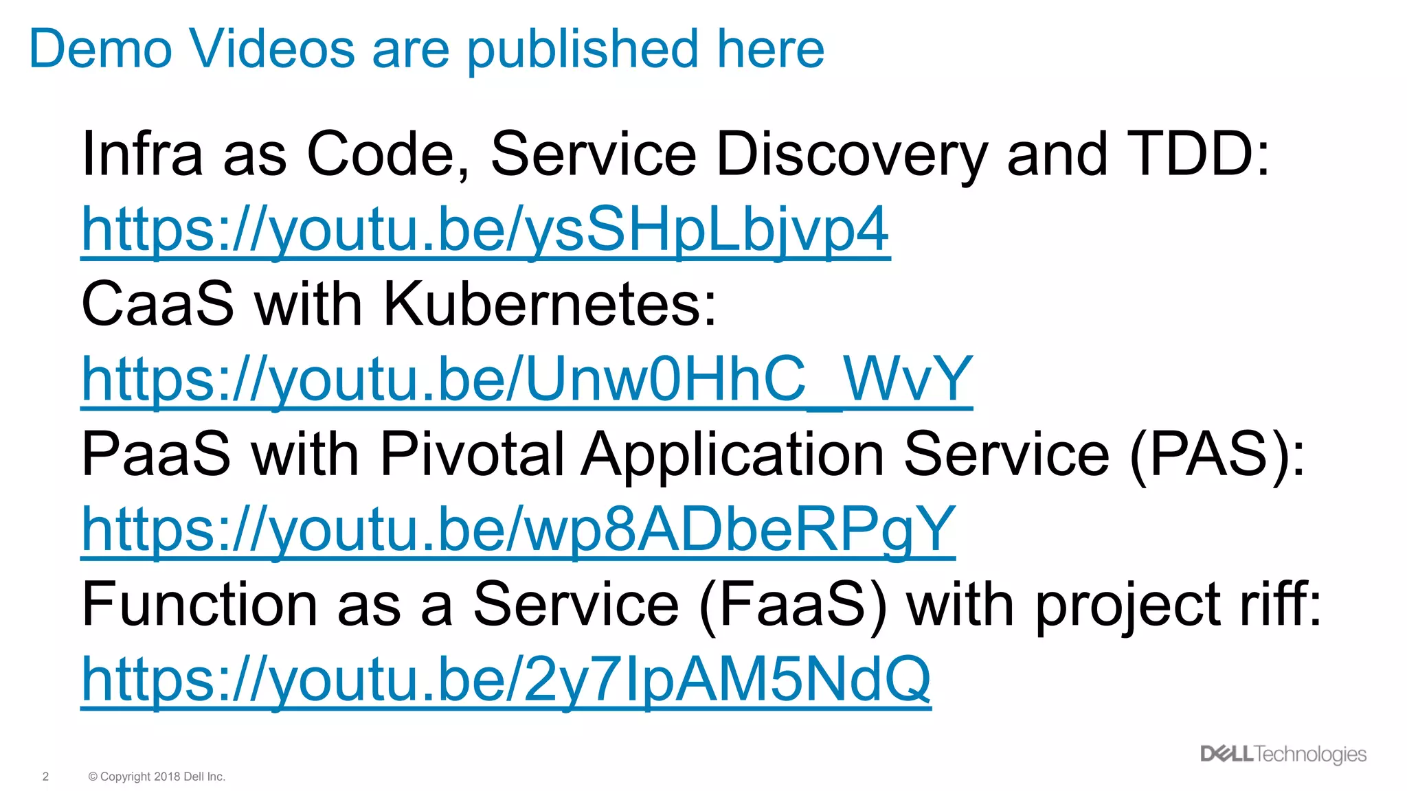 Cloud Native Applications Containers Microservices Platforms CICD Oh my ...