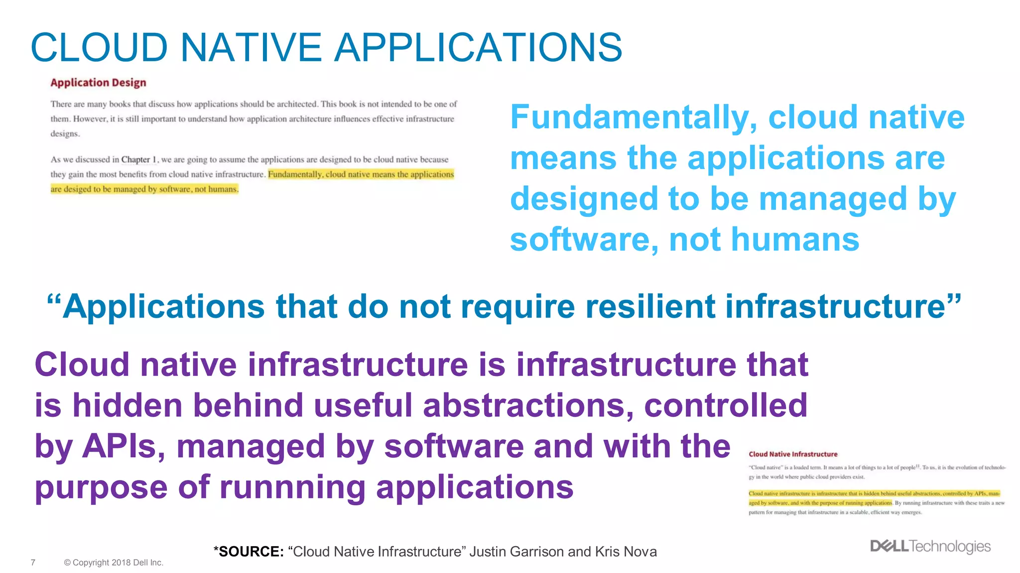 Cloud Native Applications Containers Microservices Platforms CICD Oh my | PPT