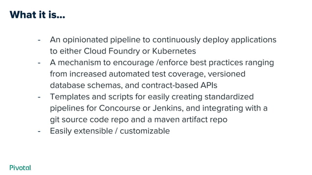Cloud Native CI/CD with Spring Cloud Pipelines | PPT