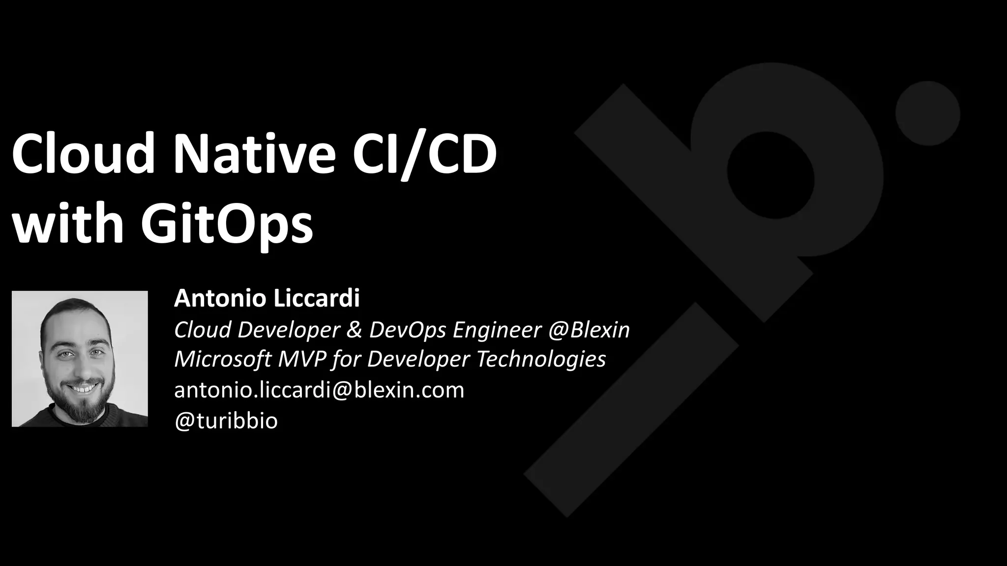 Cloud native CI/CD with GitOps | PPT
