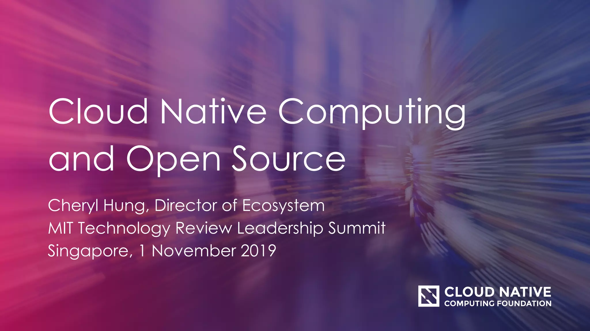 Cloud Native Computing And Open Source Ppt