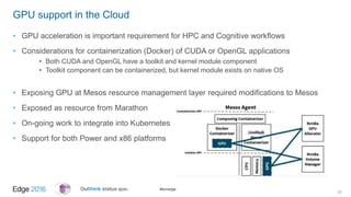 Cloud nativecomputingtechnologysupportinghpc cognitiveworkflows | PPT